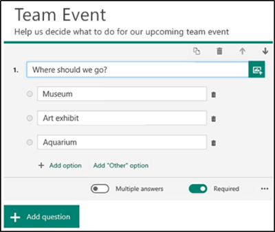 Comment créer un formulaire dans Microsoft Forms et ajuster ses ...