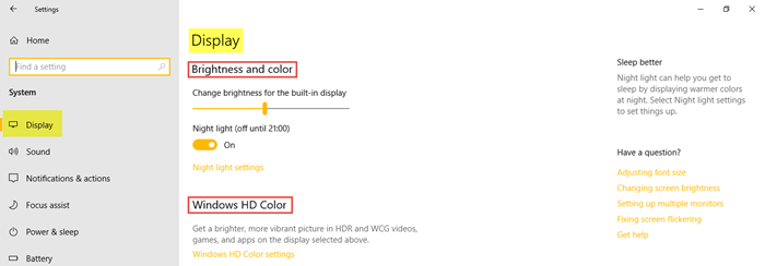 Paramètres système Windows 10: Configurer l'affichage, le multitâche ...
