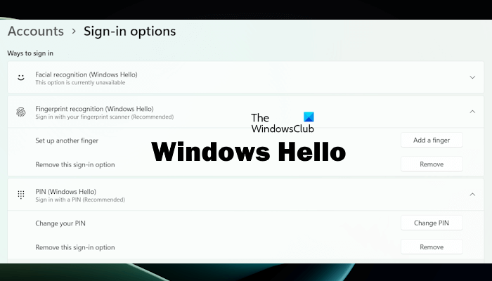 Windows Hello: connexion aux appareils Windows avec votre visage ...