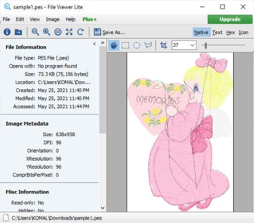 Qu'est-ce que le fichier PES? Comment ouvrir et afficher le fichier PES ...