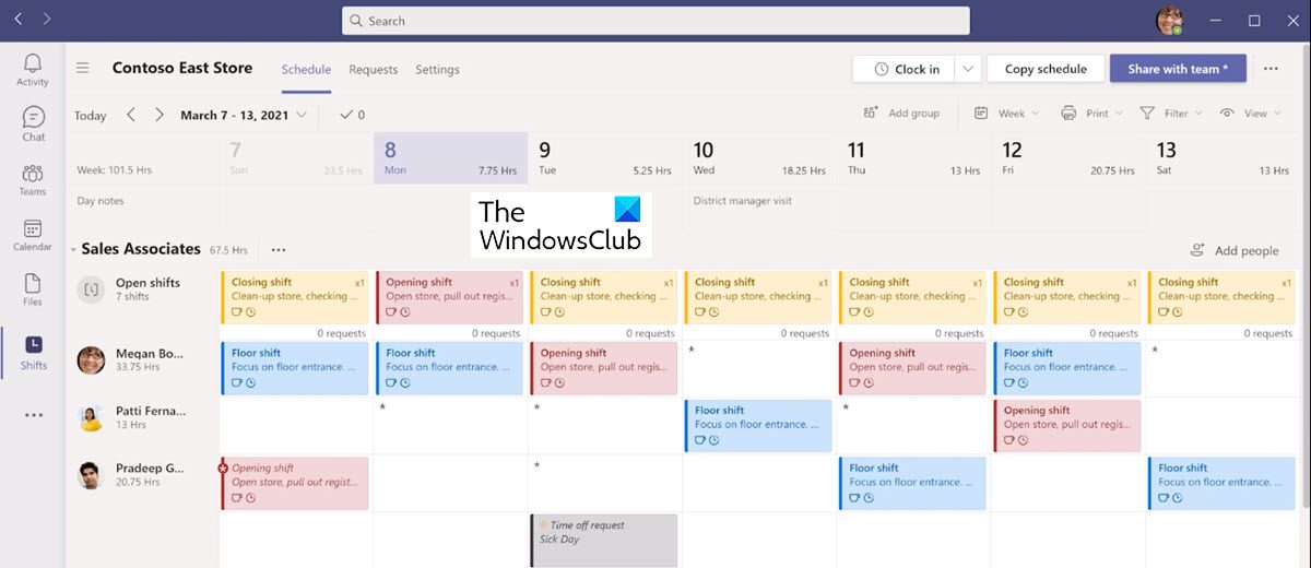 Comment utiliser Shifts dans Microsoft Teams ? - Tiempo de Frikis