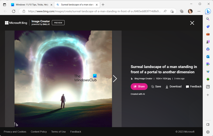 Comment utiliser Image Creator et Microsoft Designer dans Edge pour ...
