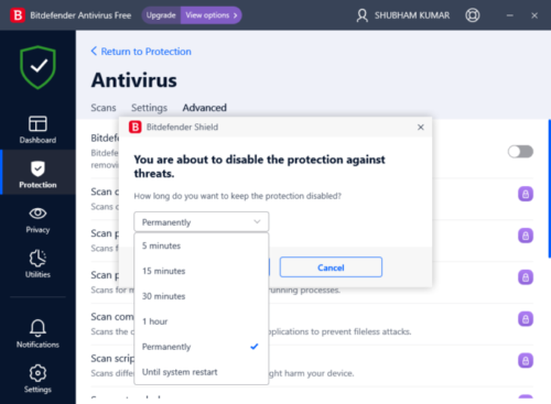 Comment suspendre ou désactiver Bitdefender sous Windows 11/10 ...