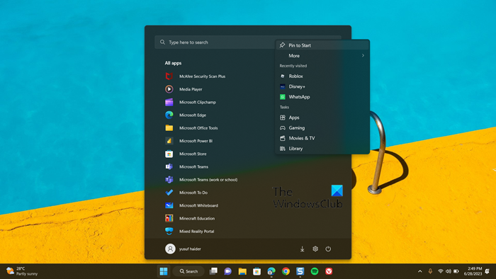 Comment ouvrir le Microsoft Store sur Windows 11/10