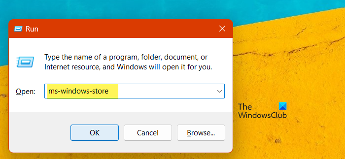 Comment ouvrir le Microsoft Store sur Windows 11/10