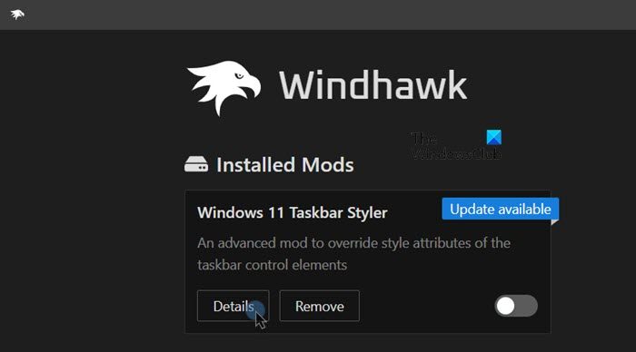 Windhawk Taskbar Styler vous permet de personnaliser la barre des ...