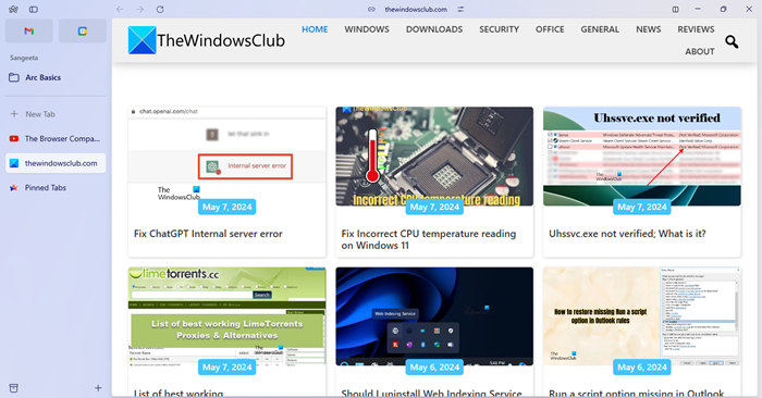 Navigateur Arc pour PC Windows ? Est-ce un meilleur navigateur
