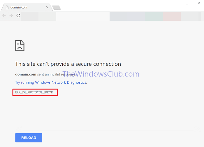 ERR_SSL_KEY_USAGE_INCOMPATIBLE CHROME OU ERREUR DE BORD - Tiempo de Frikis