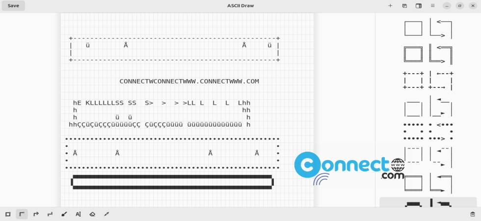 ASCII Draw – Rajzoljon bármit ASCII karakterekkel