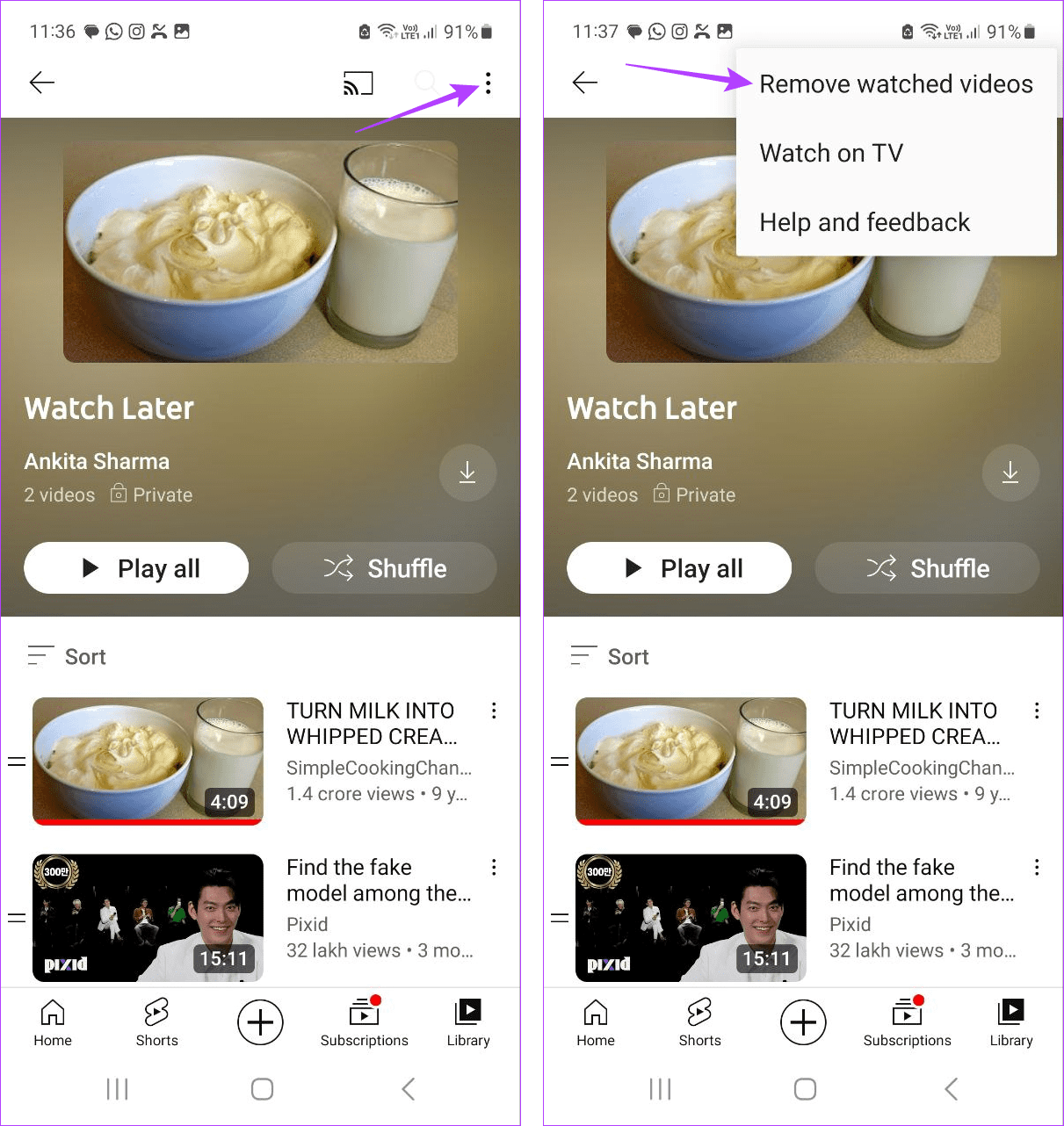 Mi az a Megnézendő videók a YouTube-on, és hogyan kell használni - Tiempo de Frikis