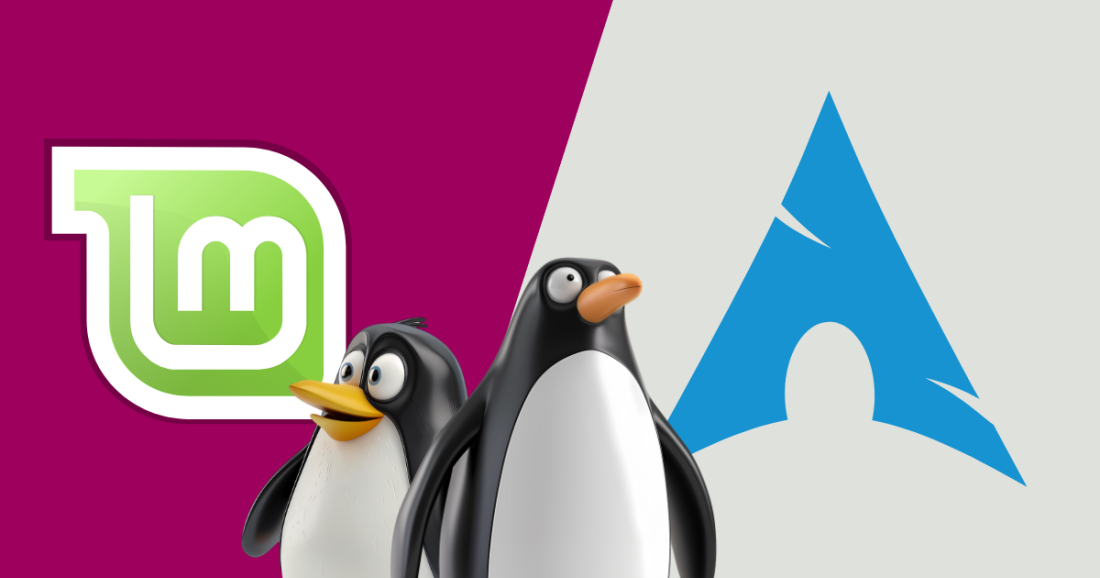 Tapasztalatom az Arch és a Linux Mint segítségével