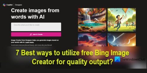 A Bing Image Creator ingyenes használata AI-képek létrehozásához ...