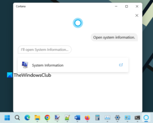 A Rendszerinformációk panel megnyitása és megtekintése Windows 11 ...