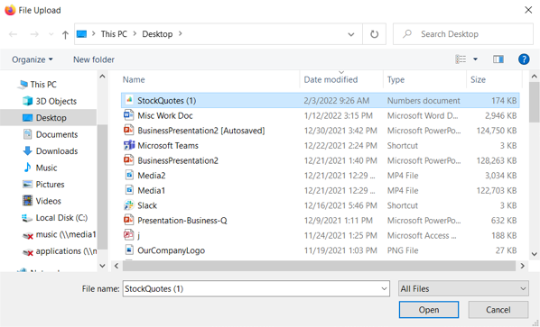 How to convert Apple numbers to Microsoft Excel