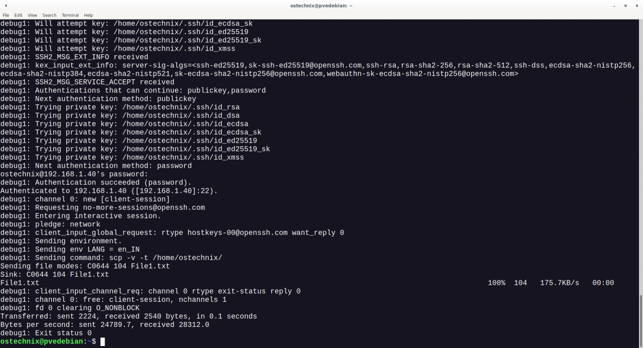 Cómo transferir archivos de forma segura con SCP en Linux