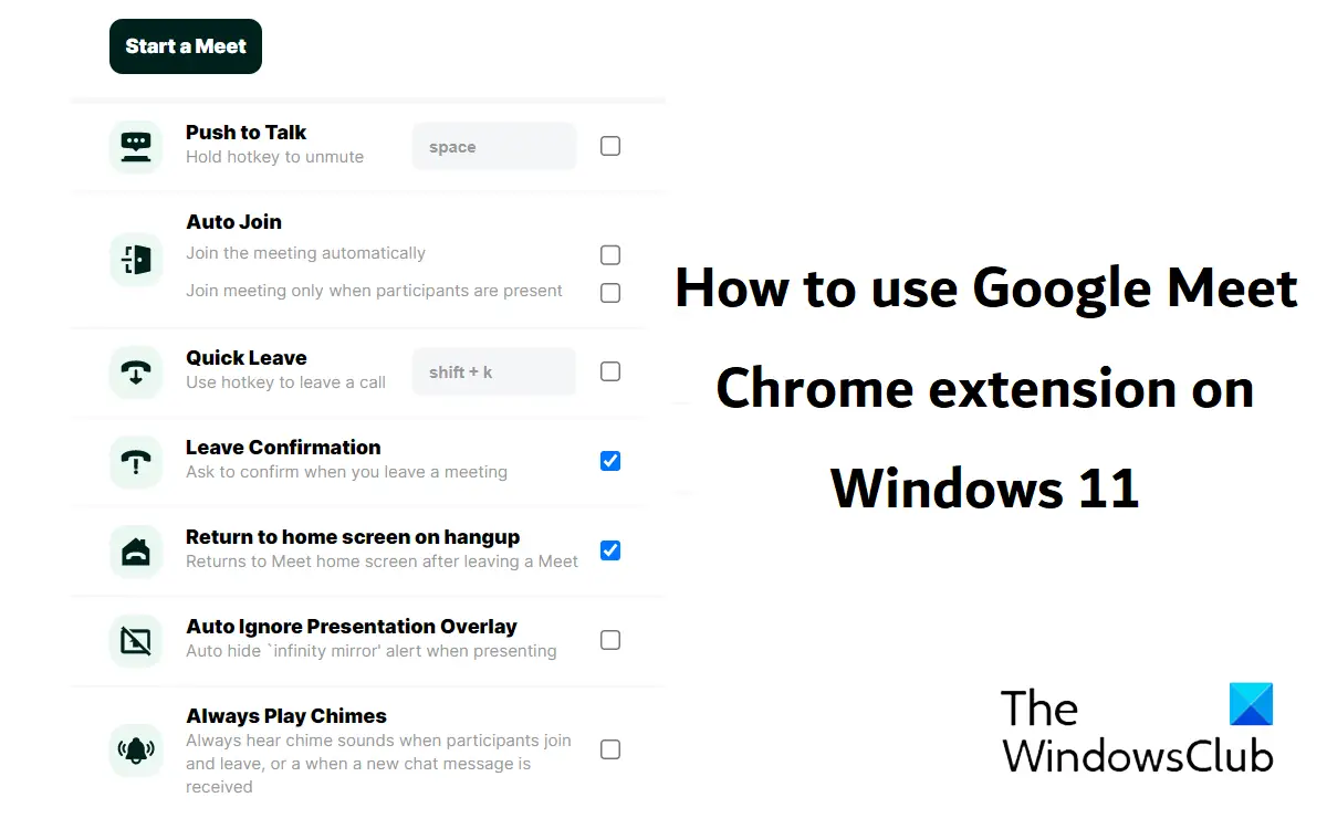 Cómo usar Google Meet Chrome Extension en su PC con Windows - Tiempo de ...