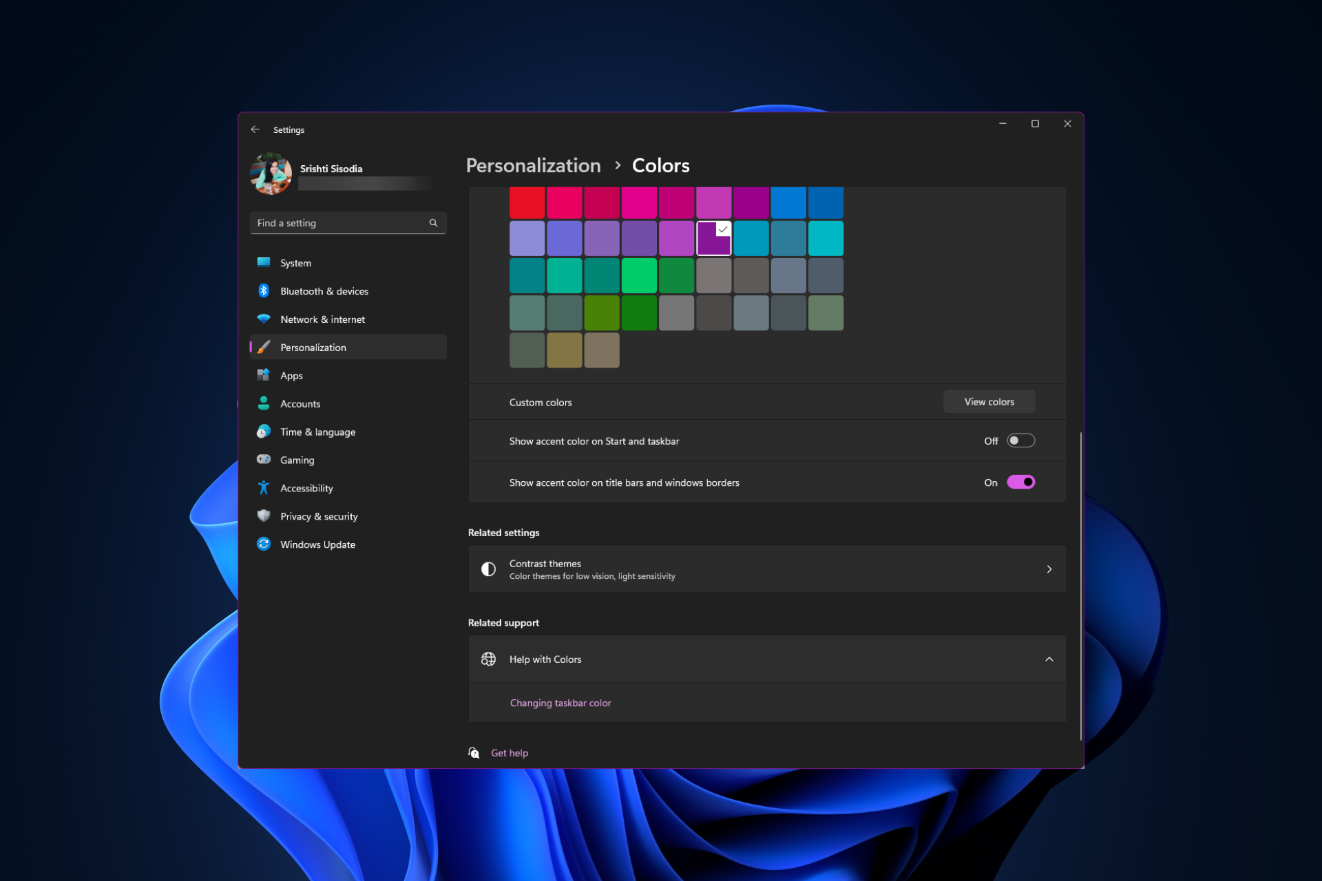 ¿Cómo cambiar el color de la barra de título en Windows 11? - Tiempo de ...
