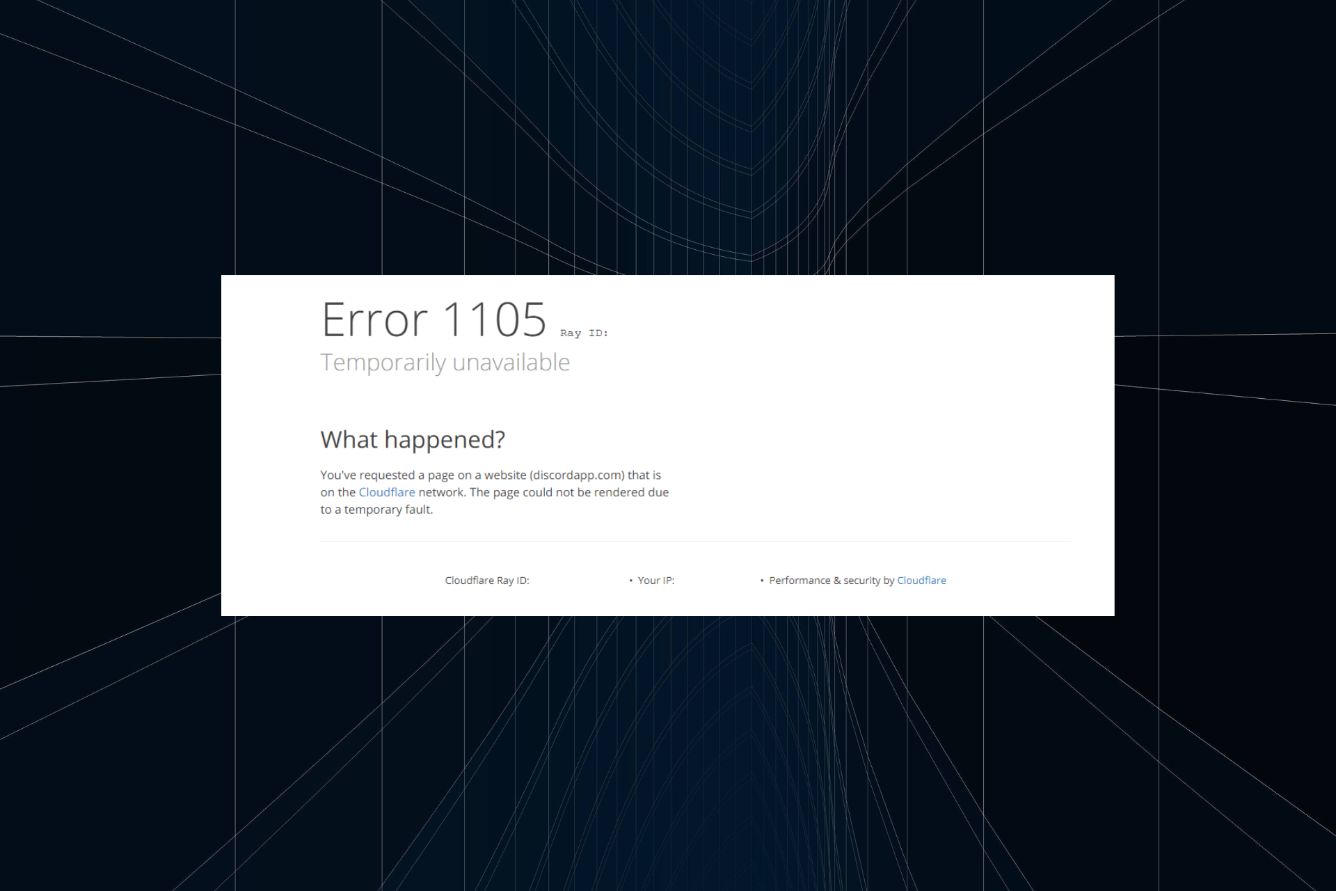 Error de discordia 1105: Cómo solucionarlo [Guía 2023] - Tiempo de Frikis
