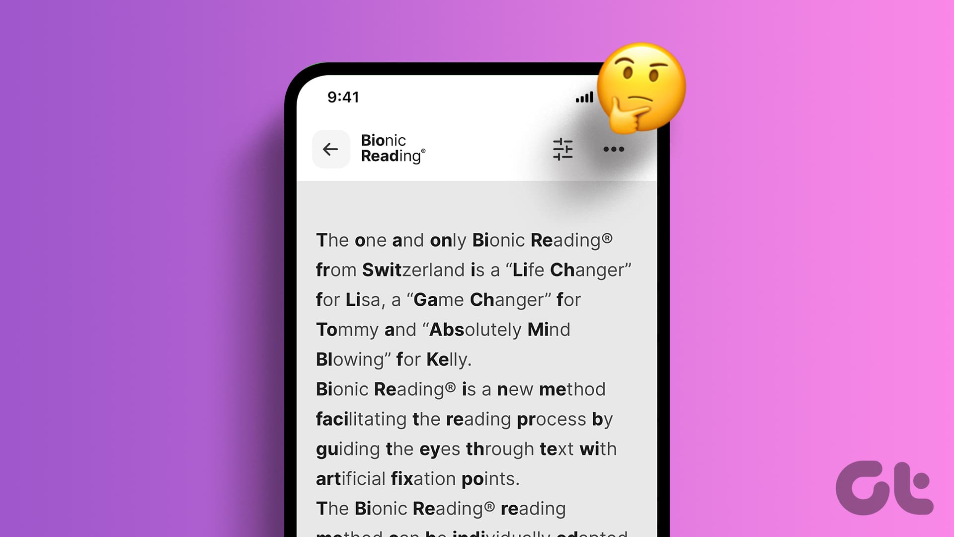 ¿Qué es la lectura biónica y cómo utilizarla?