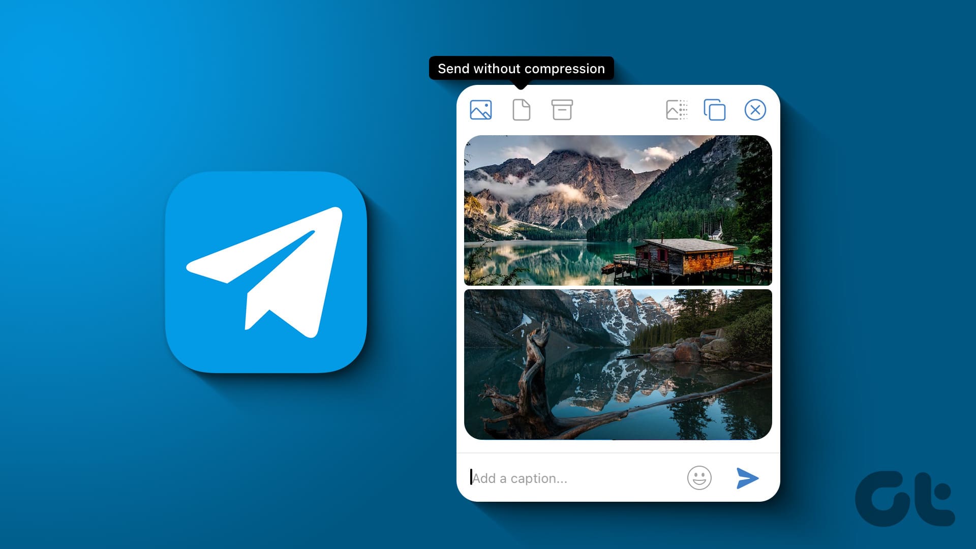 So senden Sie hochwertige Fotos und Videos per Telegram auf ...