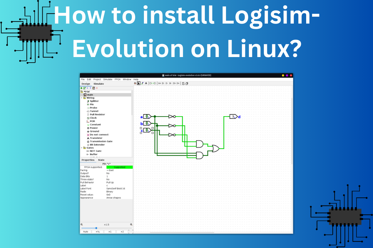 Instale Logisim-Evolution en Linux: una guía paso a paso