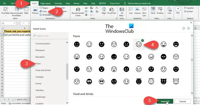 Cómo insertar emojis en Excel