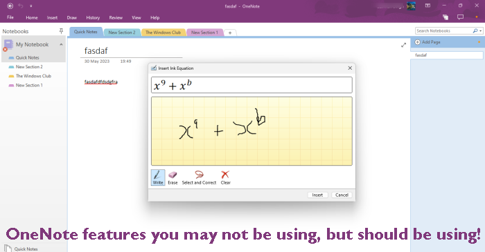 Fonctionnalités OneNote que vous n’utilisez peut-être pas, mais que ...