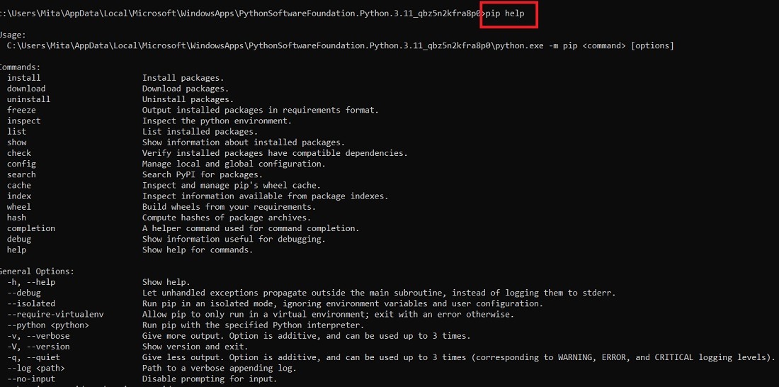 Cómo instalar Pip en Windows para administrar los paquetes de Python