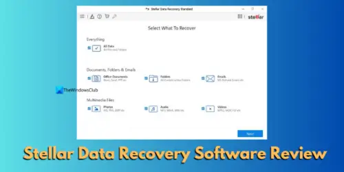 Revisión del software Stellar Data Recovery para PC con Windows