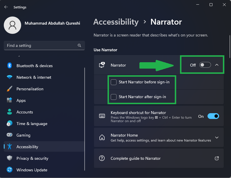 Cómo usar el Narrador en Windows 11 y Windows 10: guía sencilla