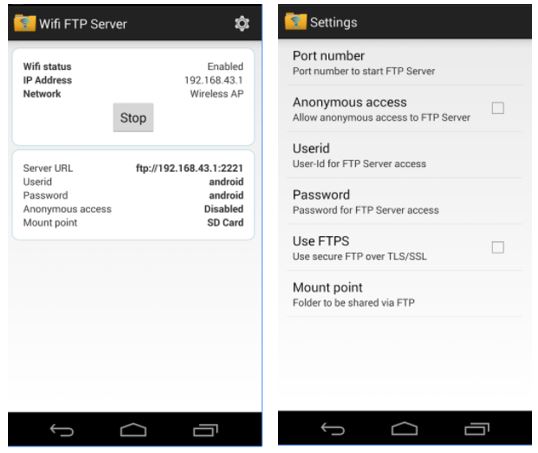 Die 3 besten FTP-Server-Apps für Android zum Übertragen von Dateien ...