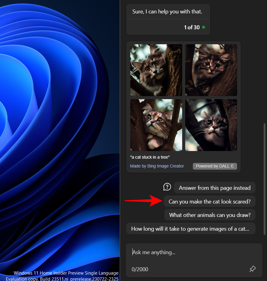 Cómo generar imágenes de IA con Windows Copilot