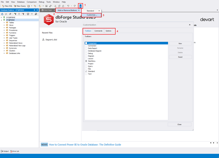 Diseño visual de bases de datos: con Oracle Database Designer
