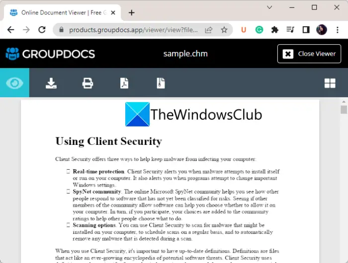 El mejor software de lector de archivos CHM gratuito y herramientas en línea - Tiempo de Frikis
