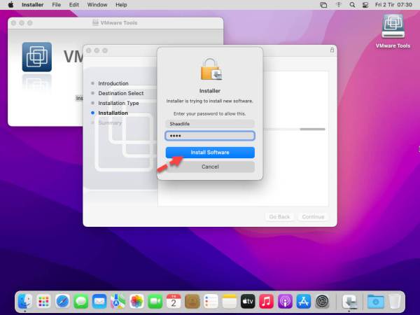 ¿Cómo instalar las herramientas VMware en MacOS Monterey?