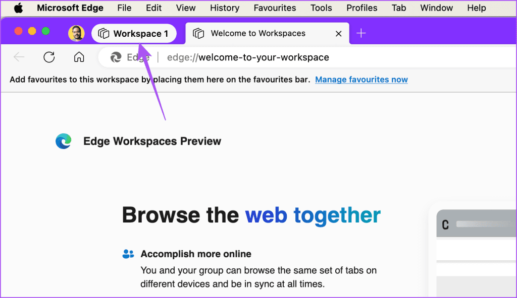 Hur man använder Microsoft Edge Workspaces på Mac och Windows PC – digistart