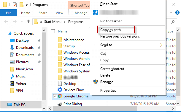 2 modi per copiare il percorso completo di file e cartelle in Windows ...