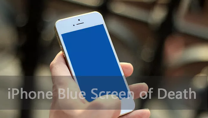 [6 modi] Come correggere lo schermo blu di iPhone della morte