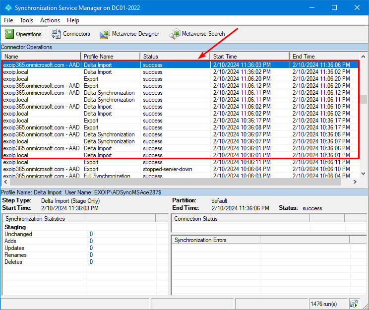 Come correggere l'errore di Microsoft Enter Connect Sync Stop-Server-Down