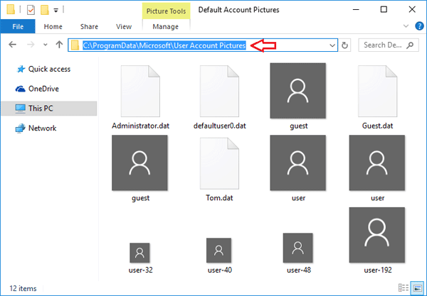 Come modificare o rimuovere l'immagine dell'account utente in Windows 10/8