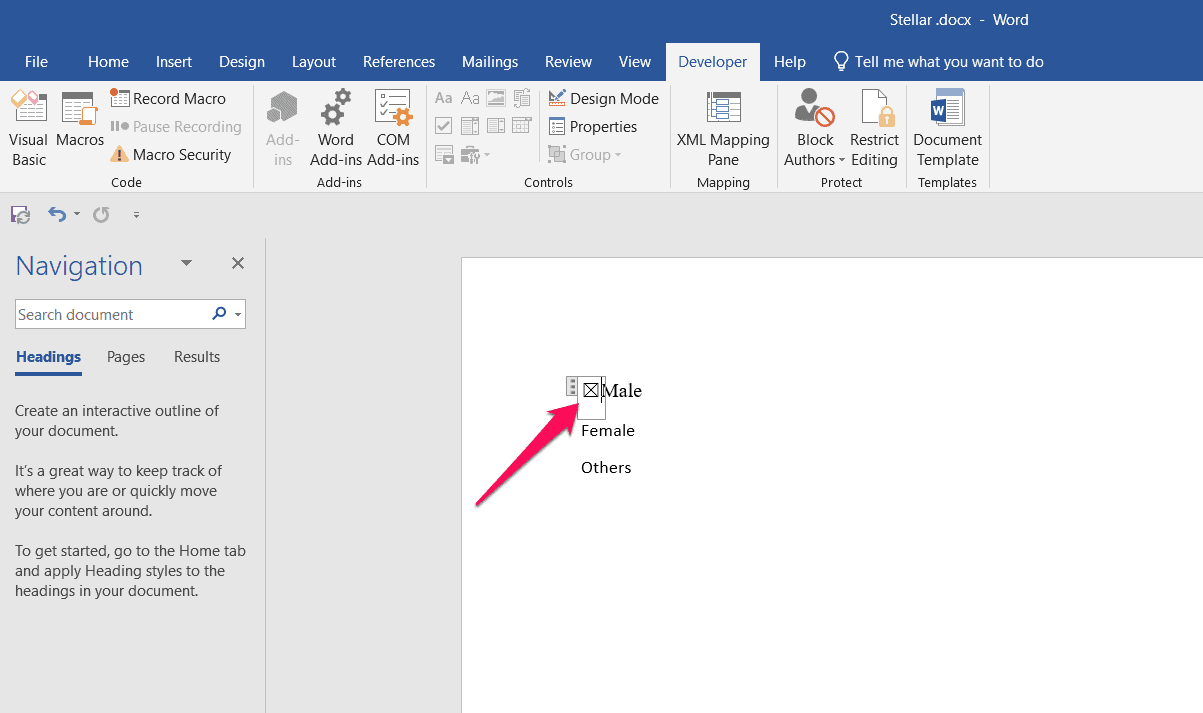 Come inserire la casella di controllo in Word per creare una lista di ...