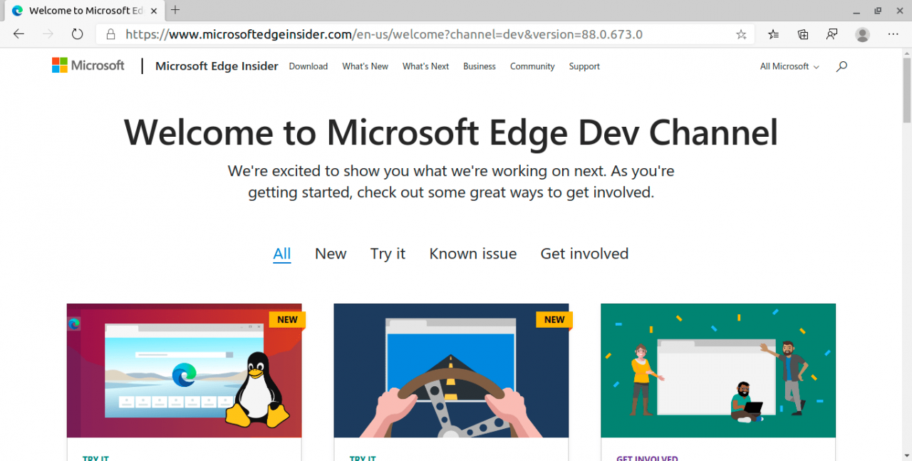 Come installare Microsoft Edge su Linux
