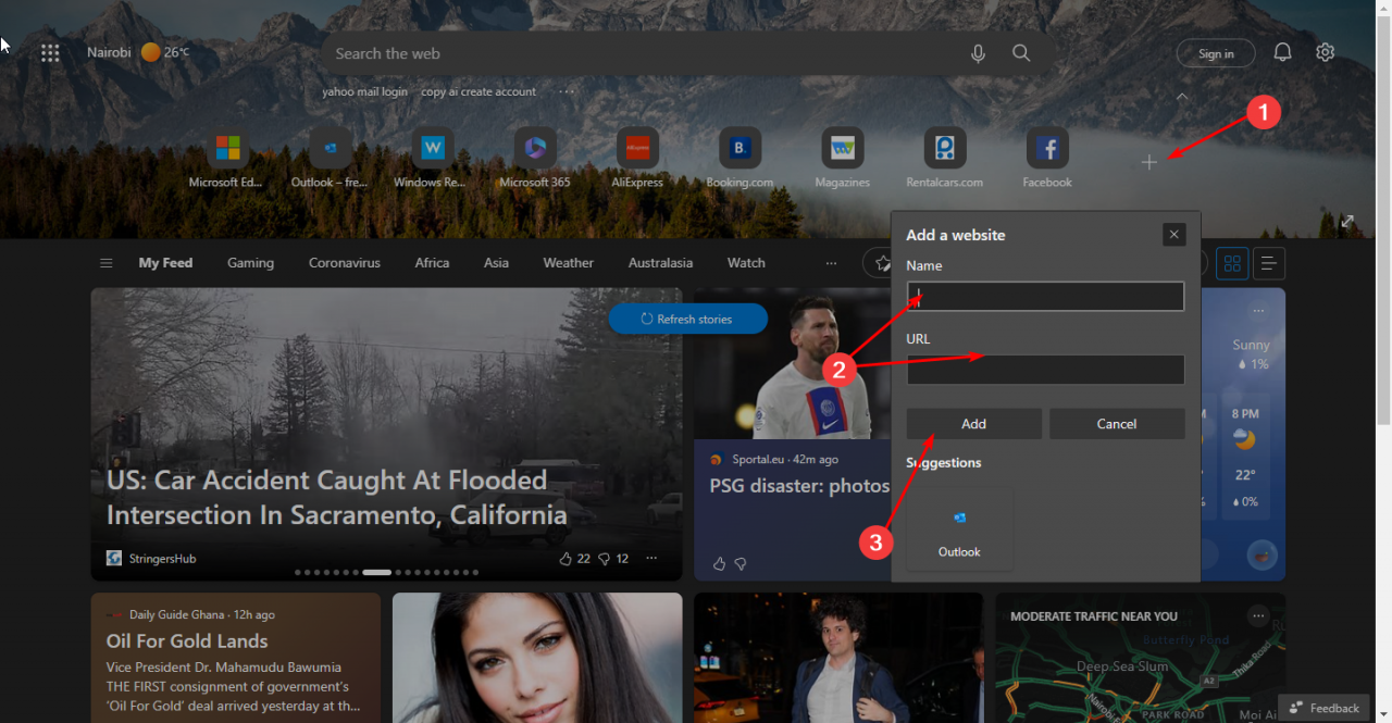 Come aggiungere e personalizzare i collegamenti rapidi in Edge [Guida ...