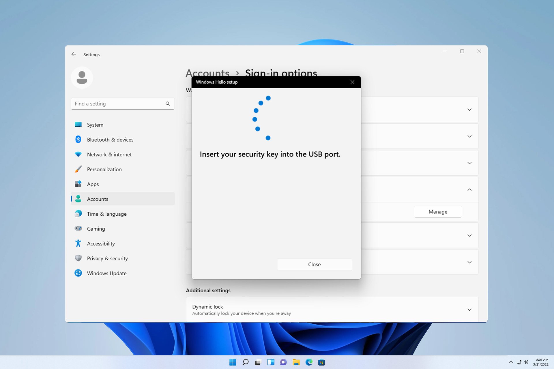 Come creare e configurare una chiave di sicurezza USB su Windows 11 ...
