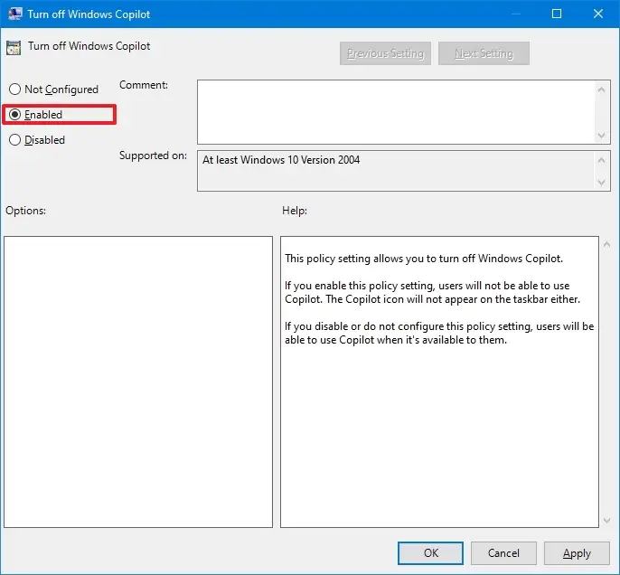 Come disabilitare Windows 10 Copilot dalla barra delle applicazioni ...