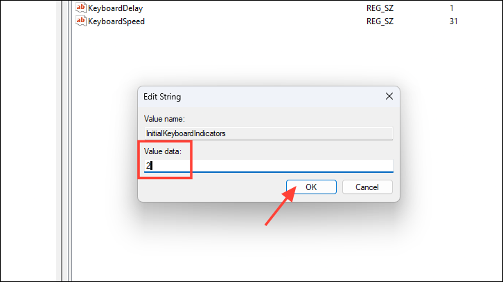 Come mantenere il blocco NUM permanentemente attivo in Windows 11 ...