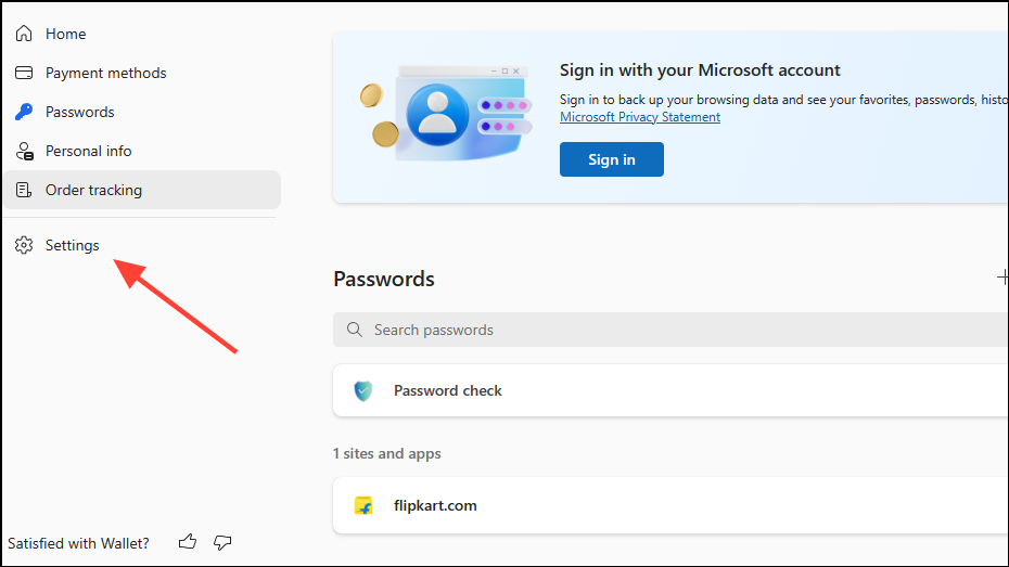 Come gestire le password salvate in Microsoft Wallet - Tiempo de Frikis