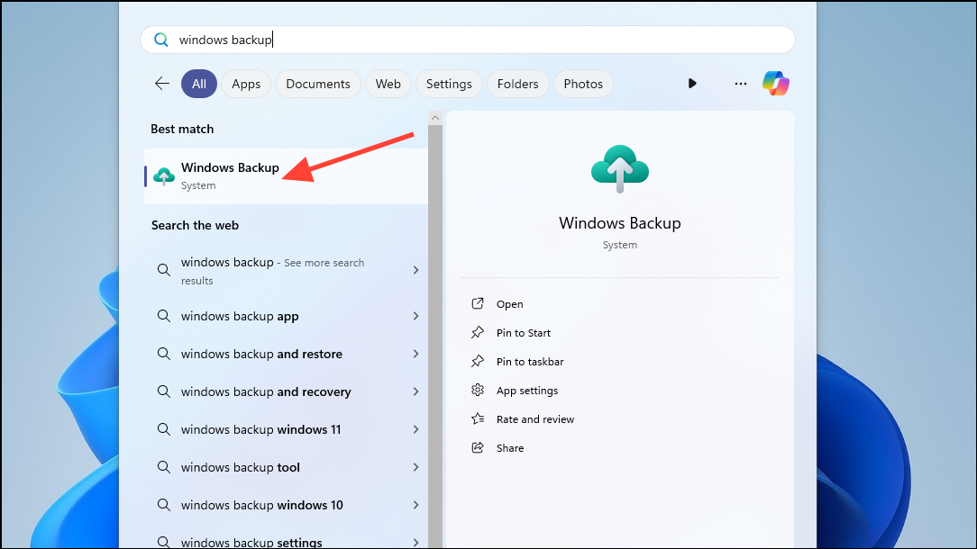 Come trasferire su un nuovo PC utilizzando Windows Backup - Tiempo de ...