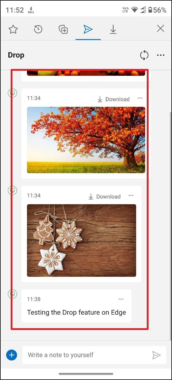 Come utilizzare Microsoft Edge Drop per condividere i file tra i tuoi ...