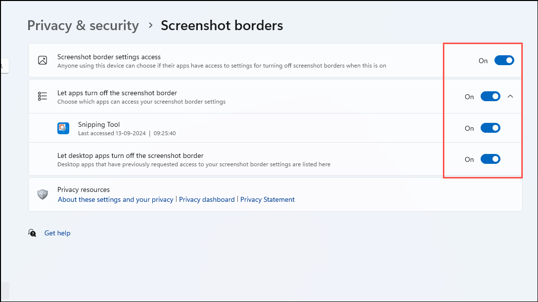 Come eliminare il bordo giallo attorno allo schermo in Windows 11 ...